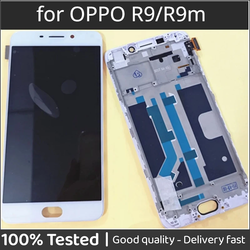 Display-LCD-e-Touch-Screen-com-moldura-para-OPPO-substitui-o-do ...
