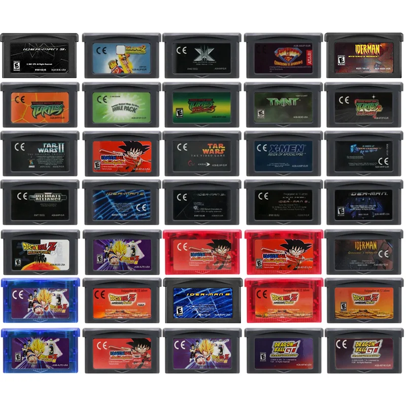 GBA-Game-Cartridge-32-Bit-Video-Game-Console-Card-Ultimate-Alliance ...