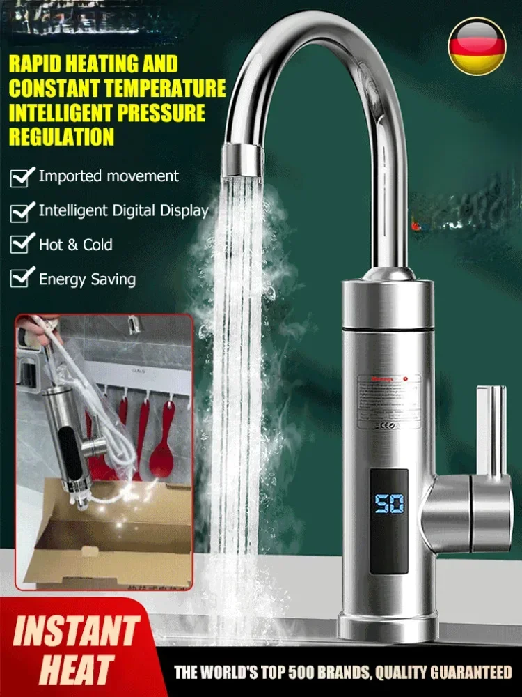 Instant-Tankless-Water-Heater-Electric-Hot-Water-Faucet-Kitchen ...