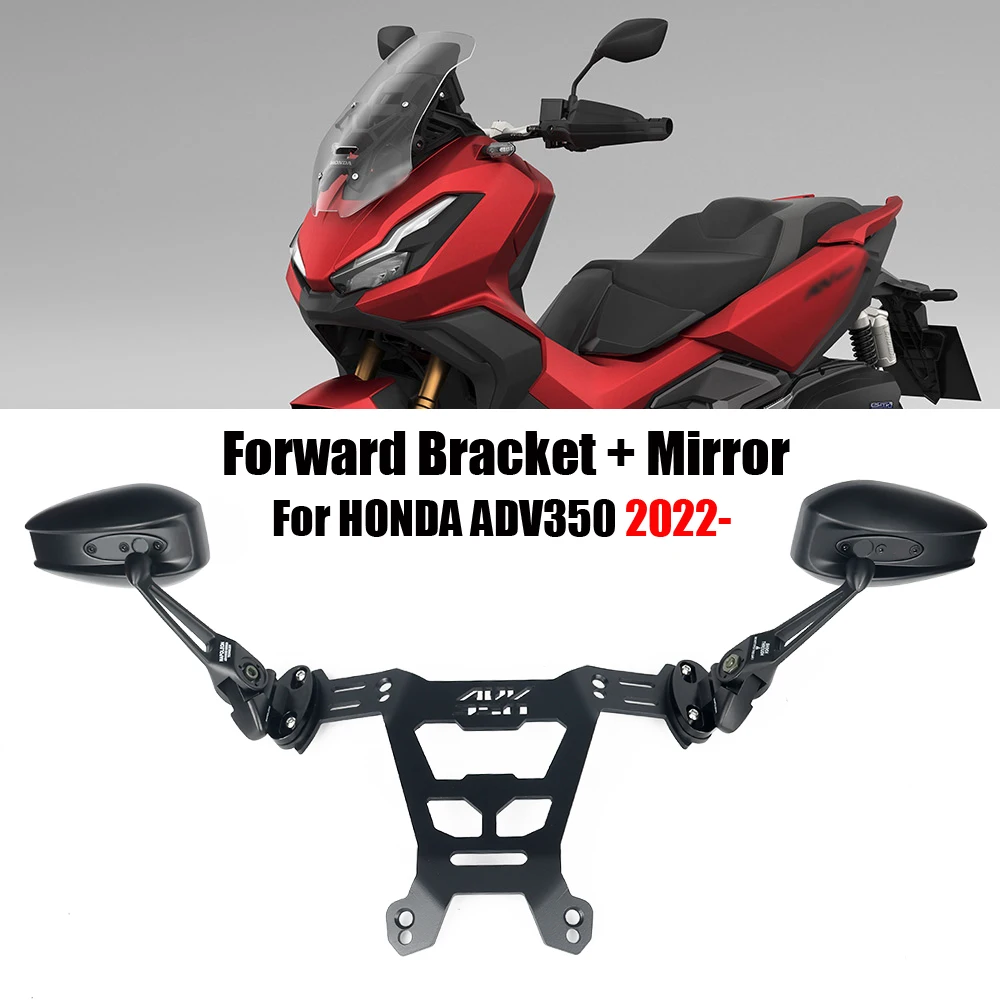 Motorcycle-For-HONDA-ADV350-ADV-350-2022-2023-Side-Mirrors-Bracket-Kit ...