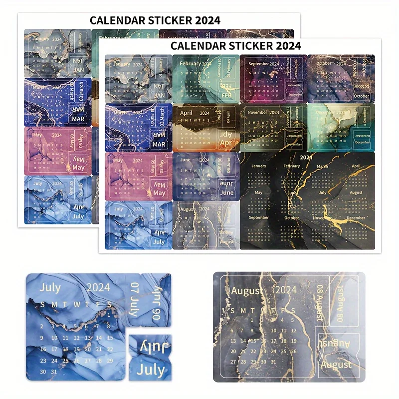 Pegatinas-de-etiquetas-de-ndice-de-calendario-diarios-toma-de-notas ...