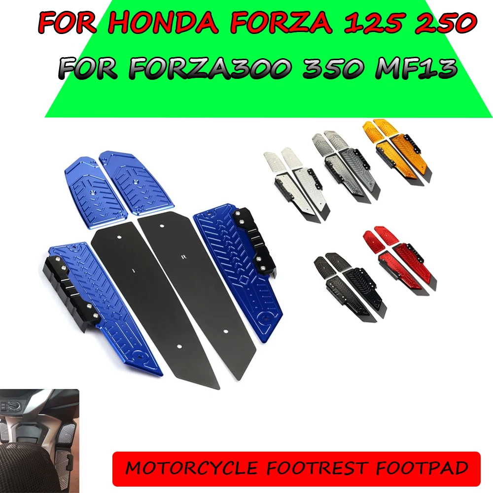 Motorcycle-Footrest-Foot-Pad-Pedal-Step-Footpad-Protection-Cover-For ...