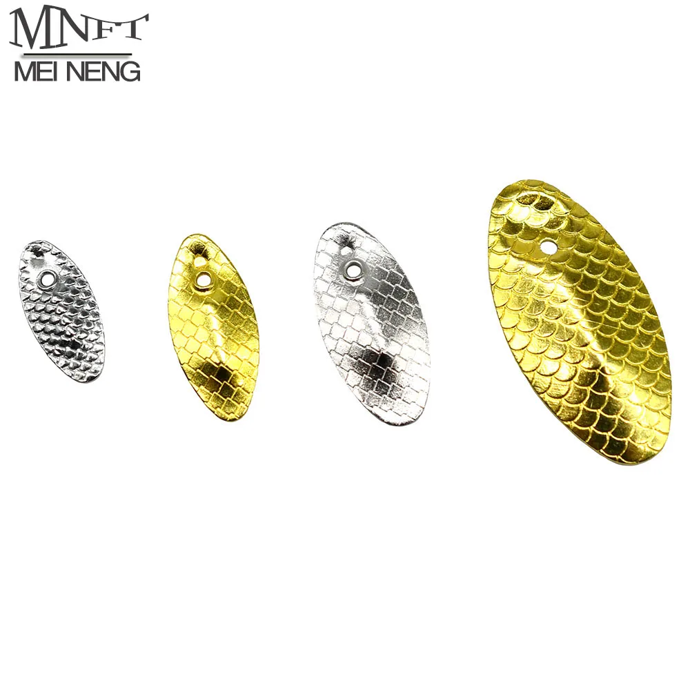 MNFT 20Pcs Spinner Bait Rotating Spinners Metal Fishing Lures Spoon ...