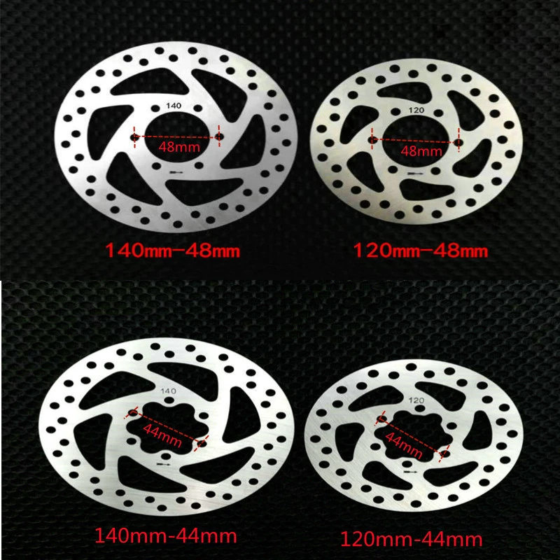Outdoor Cycling Disc Brake Rotor 120/140/145/160mm Electric Scooter ...