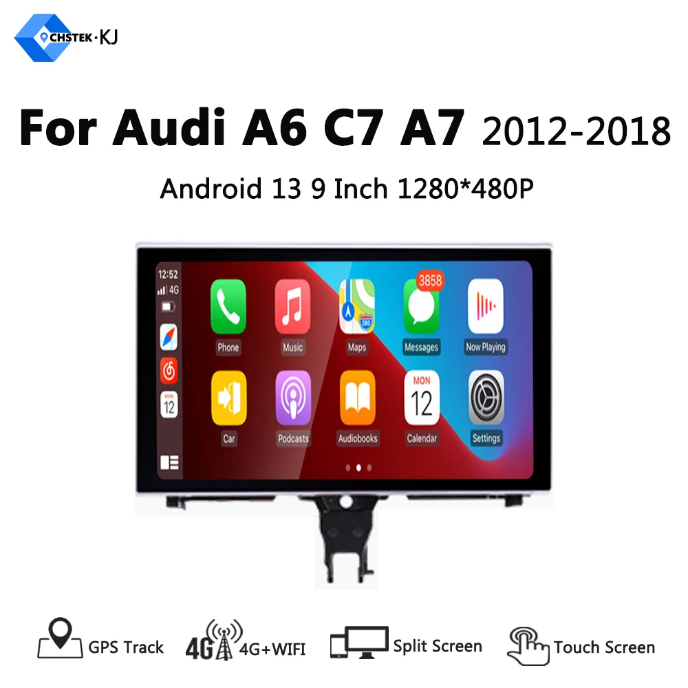 Android-13-CarPlay-For-Audi-A6-C7-A7-2012-2018-MMI-3G-RMC-GPS-Car ...