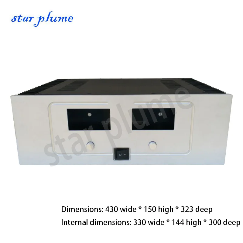 RCA-All-Aluminum-Power-Amplifier-Case-Postamplifier-Chassis-430-315 ...