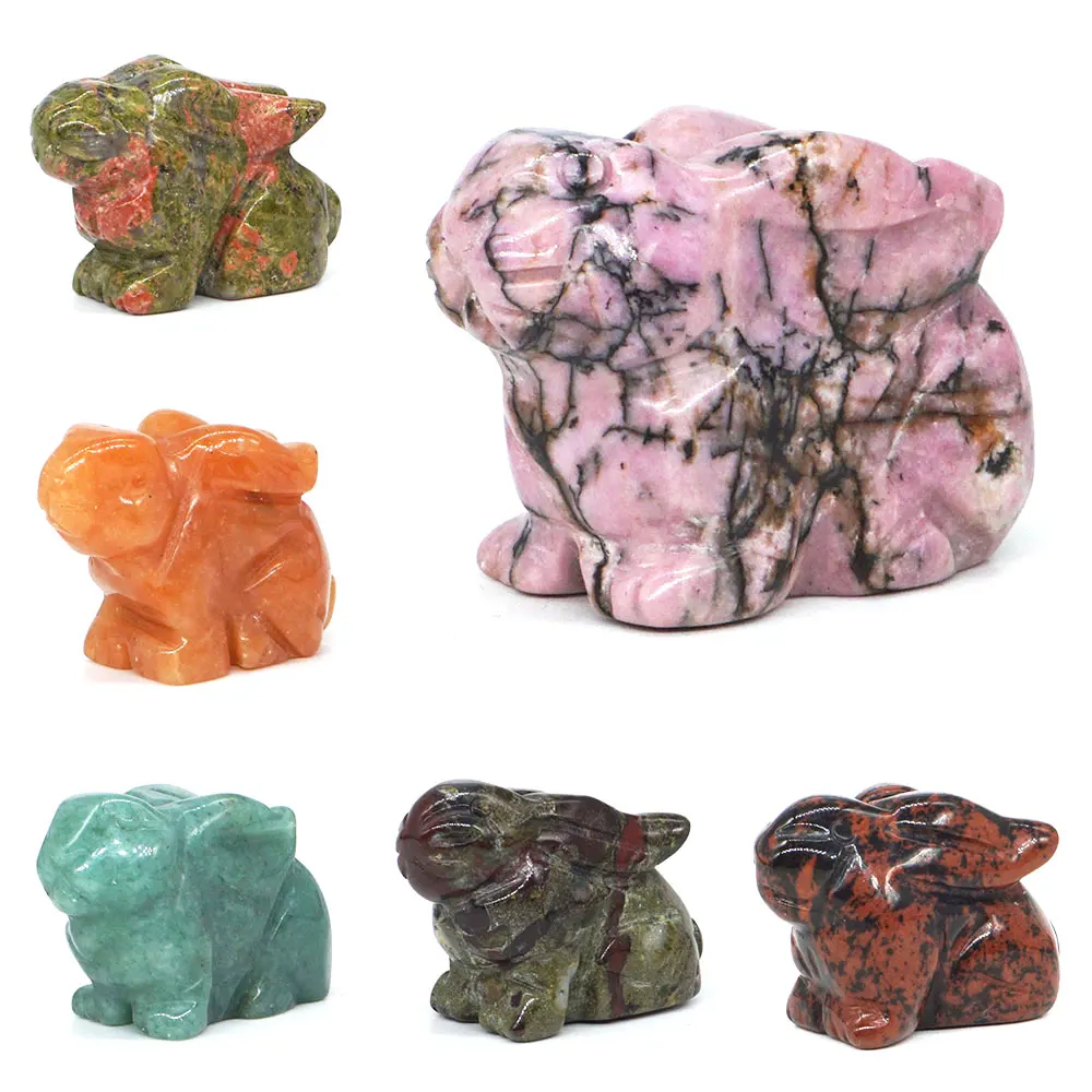 1-5-Stone-Rabbit-Statue-Natural-Gemstone-Carved-Crystal-Animals ...