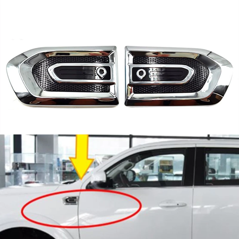 Car Stickers Decals Front Bumper Side Door Knife Emblem Logo Nameplate ...