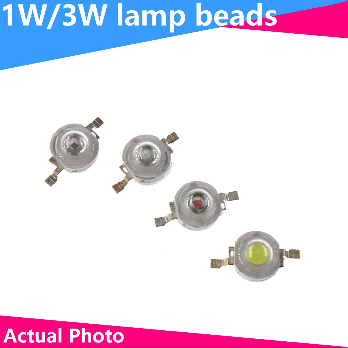 5pcs-1W-3W-LED-High-Power-LEDs-Cold-White-Natural-White-Warm-White-RGB ...