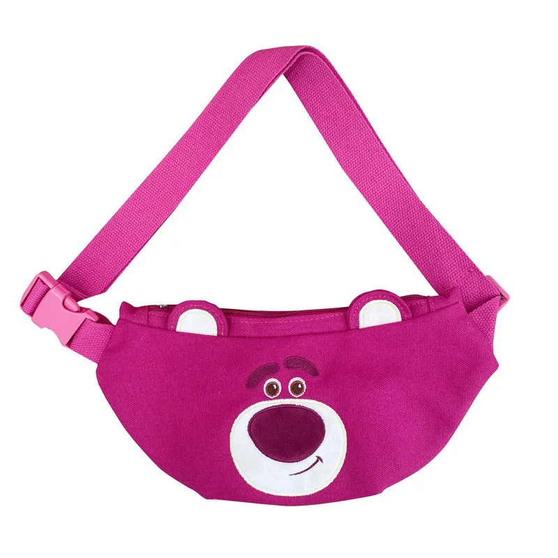 Disney Anime Toy Story Lotso Kawaii Messenger Bag Cartoon Strawberry ...