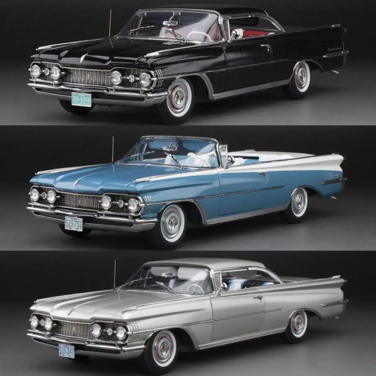 SunStar-1-18-Oldsmobile-98-1959-Vintage-Car-Simulation-Limited-Edition ...