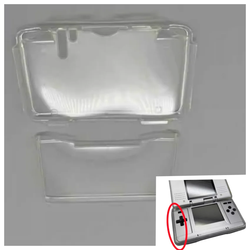 Transparent soft case for Nintendo NDS/Dual Screen,High Quality Gaming ...