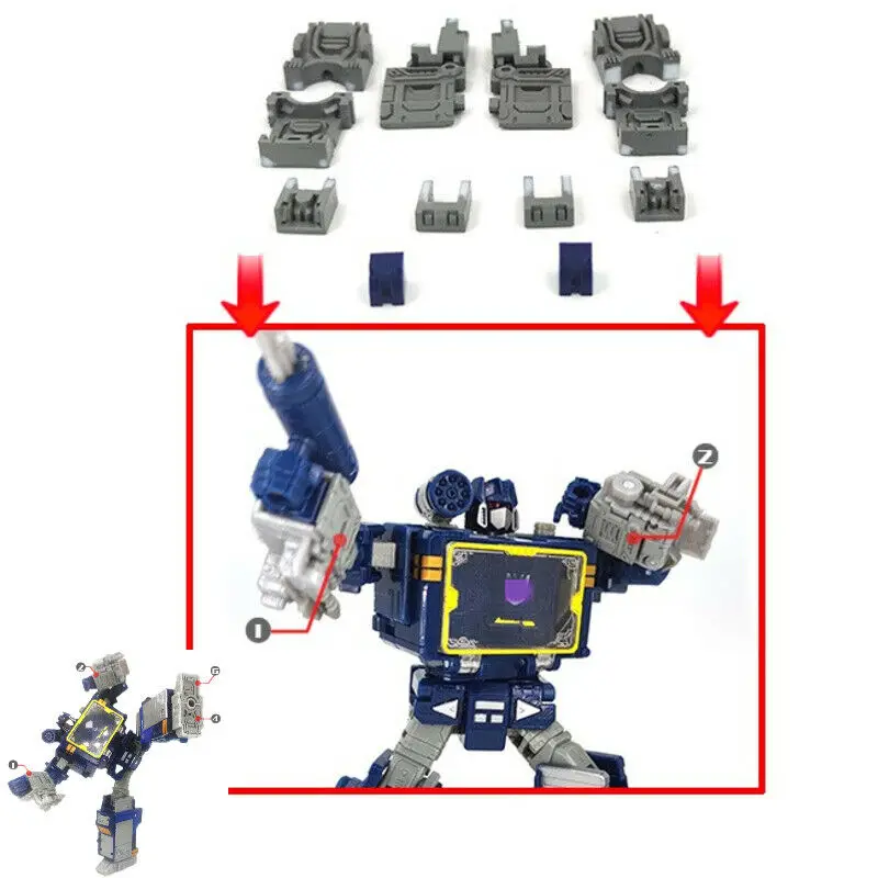 NEW-12PCS-Upgrade-Kit-FOR-Transformation-Earthrise-Soundwave-NETF ...