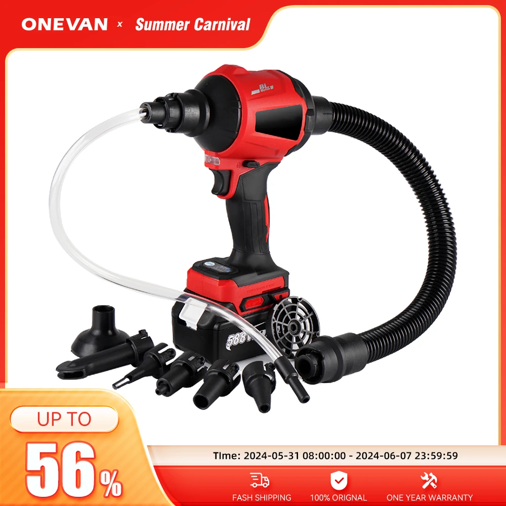 ONEVAN-80000RPM-Brushless-Air-Blower-Wireless-Blower-Battery ...