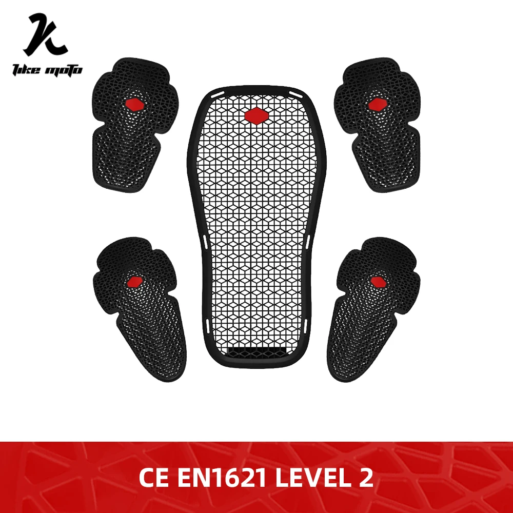 CE-Level-2-Jacket-Motorcycle-MOTO-Insert-Back-Protector-Gear-Armor ...