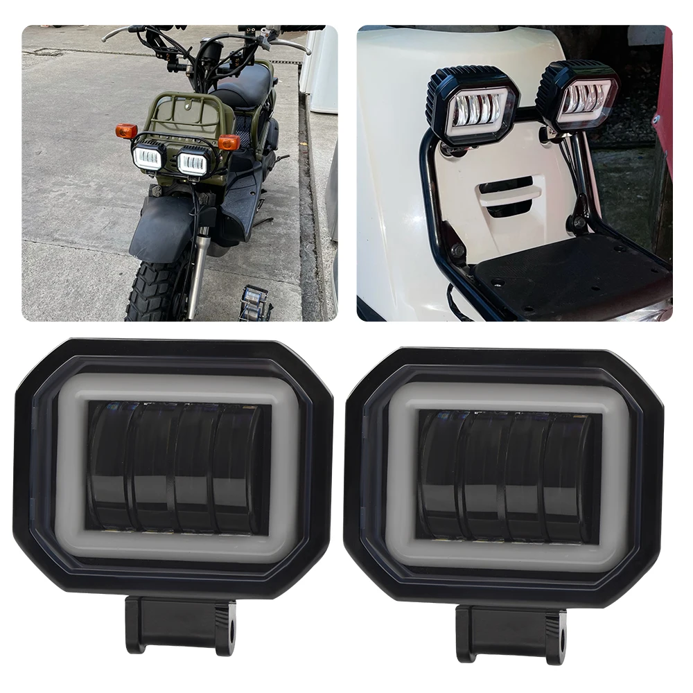 1-2pc-12V-24V-6500K-Waterproof-Square-LED-Portable-Spotlights-Angel ...