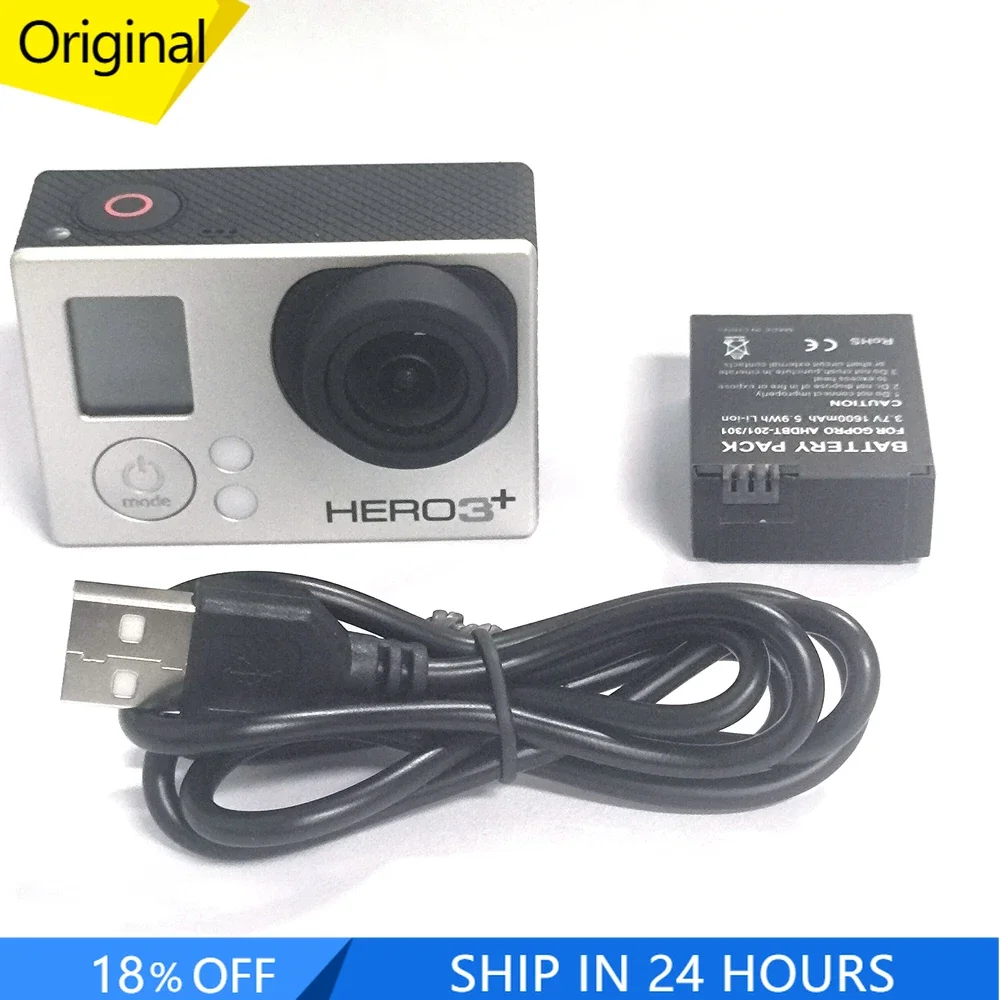 A-set-of-For-GoPro-Hero-3-silver-Edition-Camera-Battery-Charge-Cable ...
