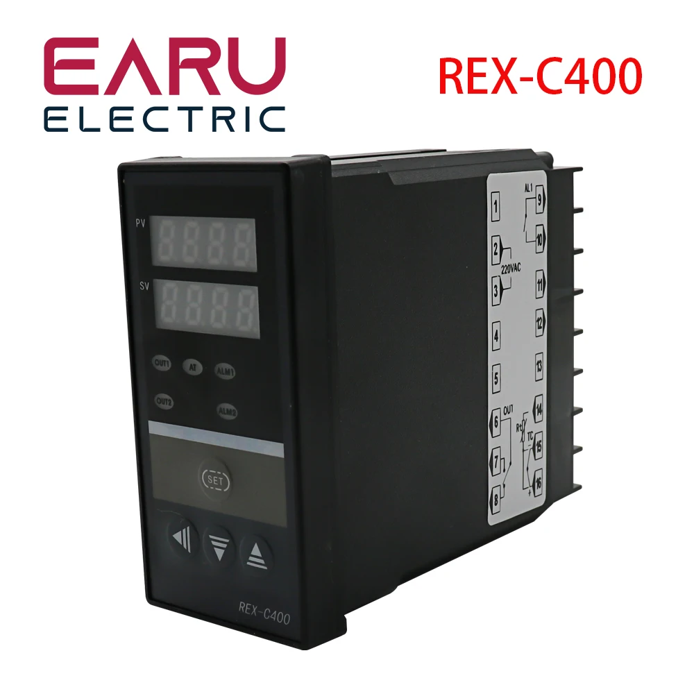 PID-Digital-Temperature-Controller-REX-C400-C400-Universal-Input-Relay-SSR-Output-for-Automatic ...