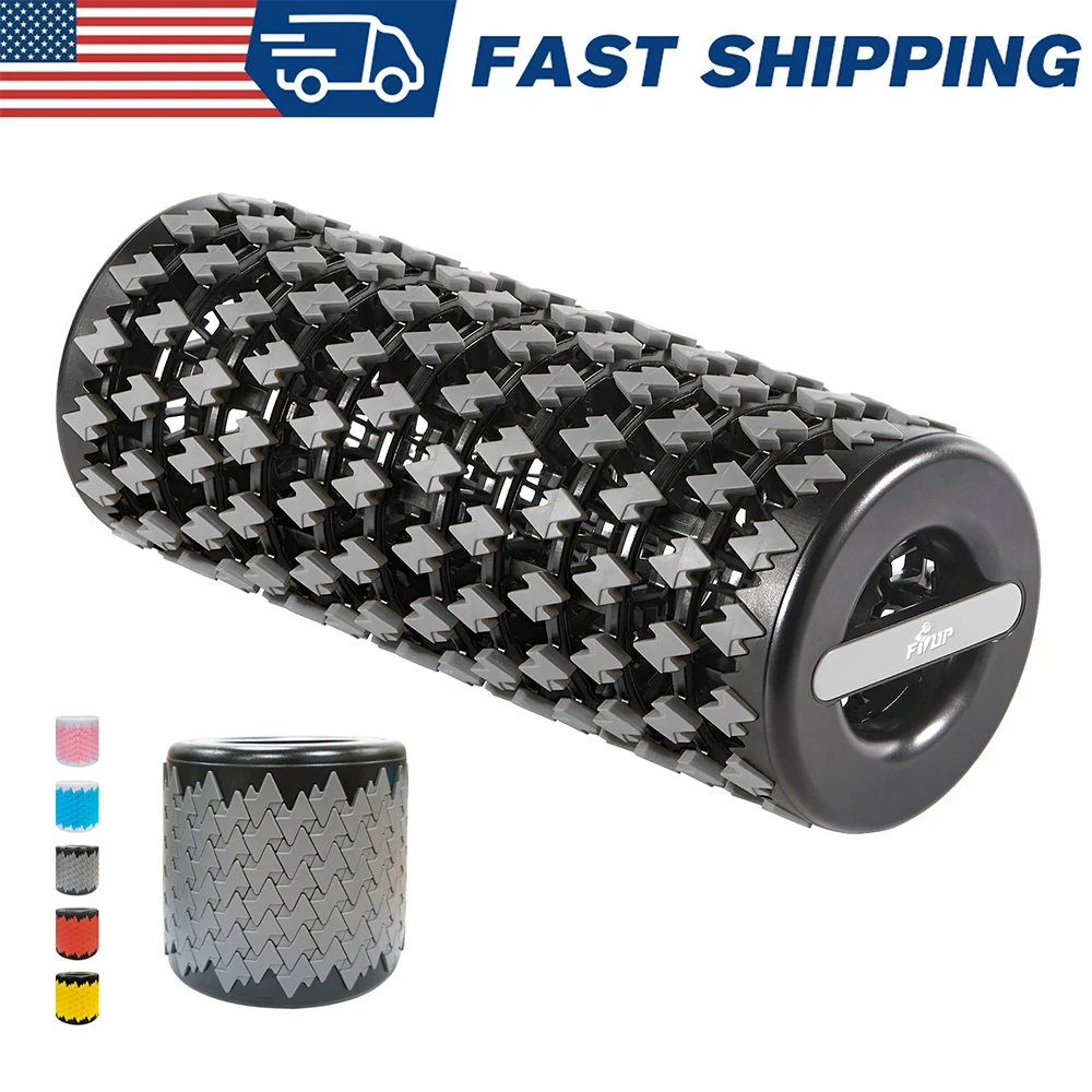 Retractable-Yoga-Foam-Roller-Massager-Yoga-Block-Back-Roller-Fitness ...