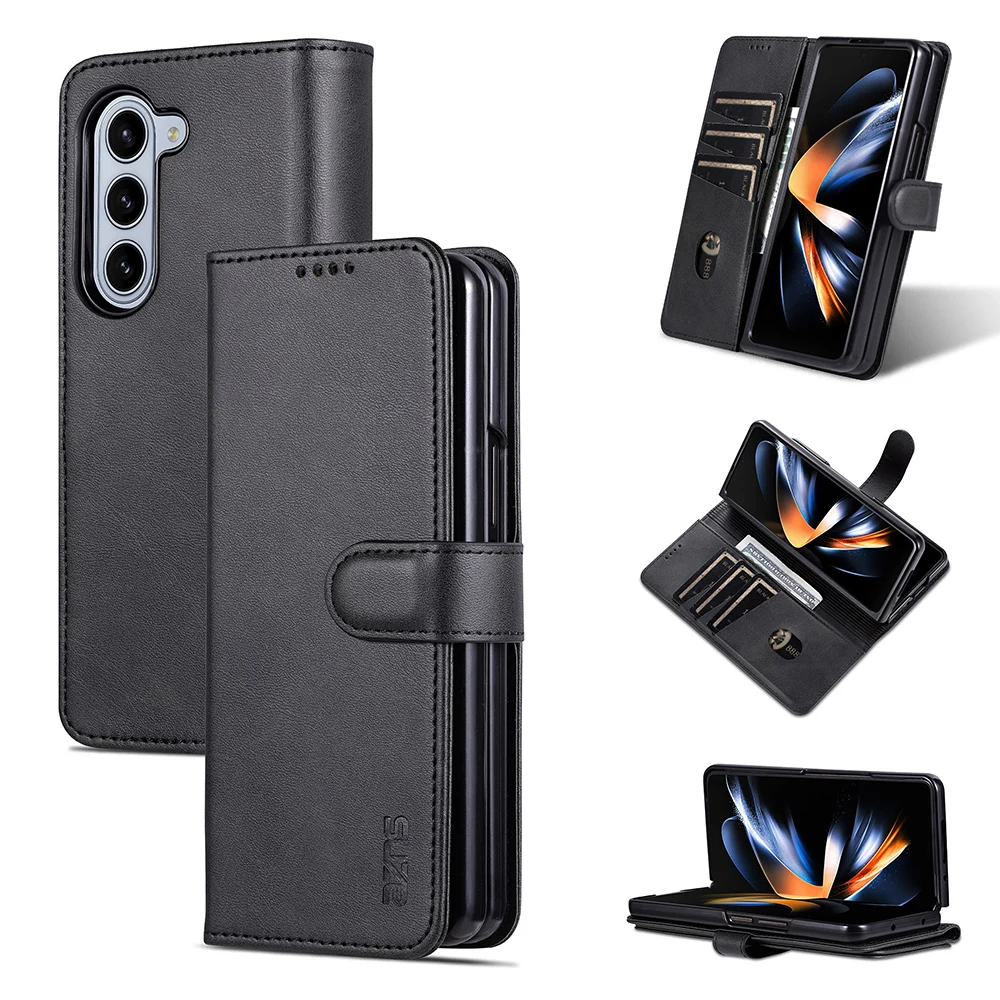 Flip-Leather-Wallet-Holder-Phone-Case-for-Samsung-Galaxy-Z-Fold6-Z-Fold ...