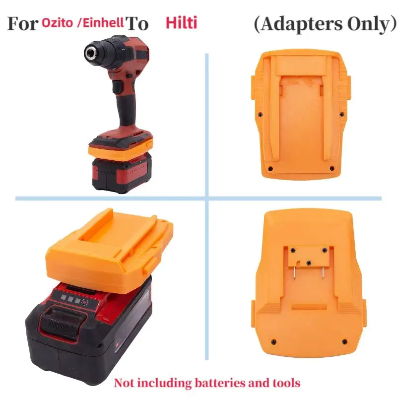 For-Einhell-For-OZITO-18V-Li-Ion-Battery-Adapter-Convert-to-for-Hilti ...