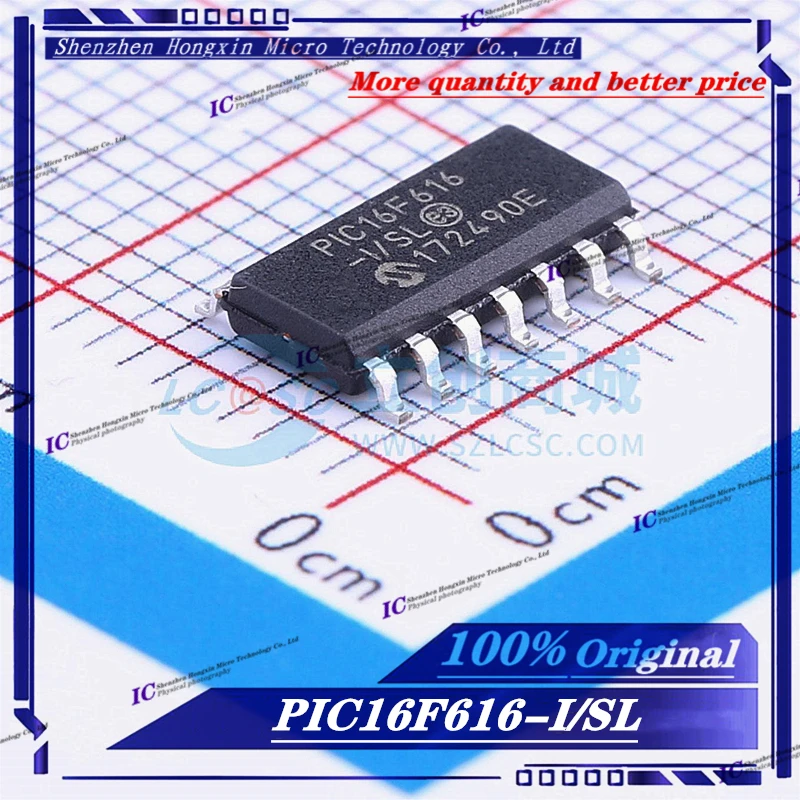 20pcs-50pcs-LOT-PIC16F616-I-SL-PIC16F616-SOP-14-IC-MCU-8BIT-3-5KB-FLASH-SOIC.jpg