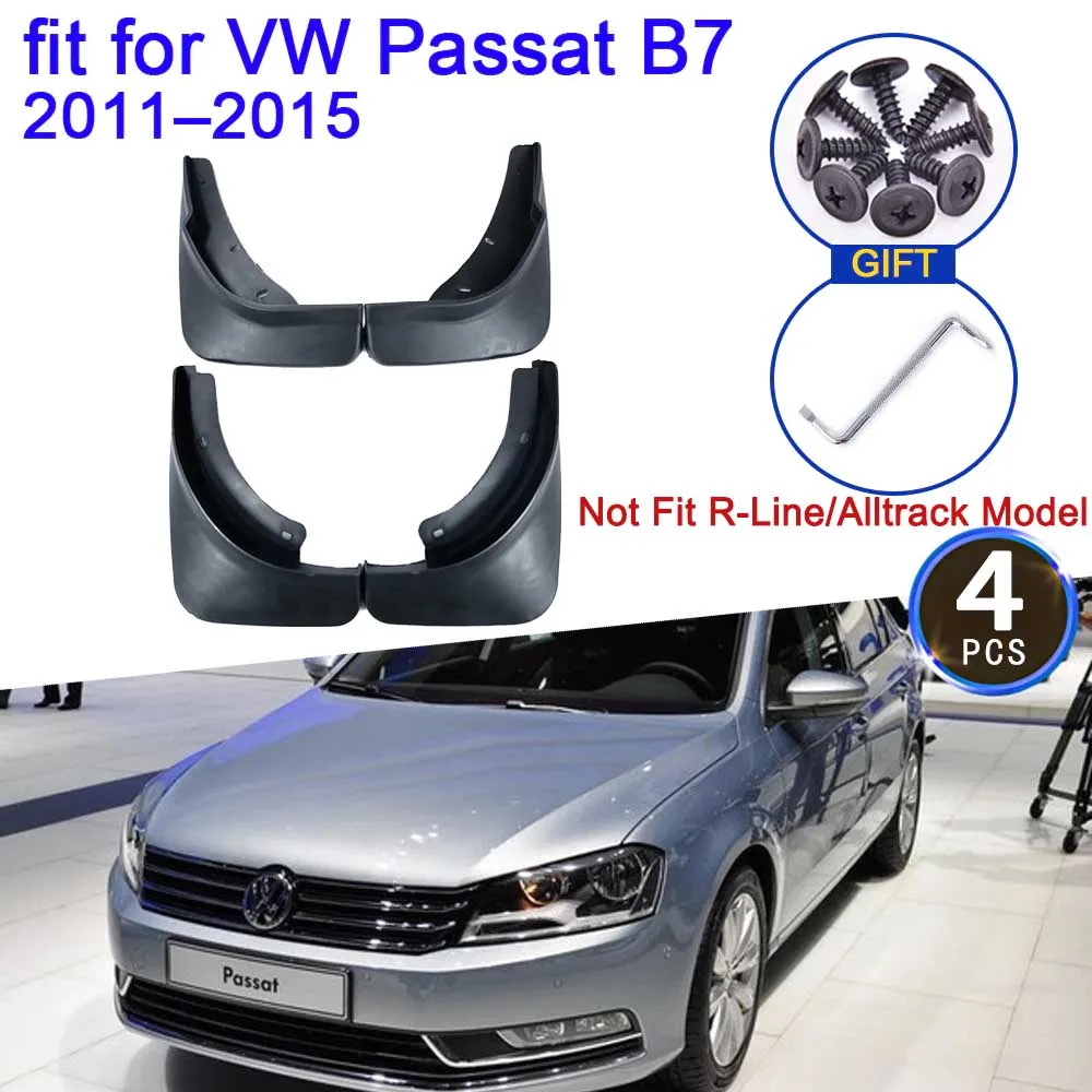 for-Volkswagen-VW-Passat-B7-2011-2012-2013-2014-2015-Mud-Flaps-Splash ...