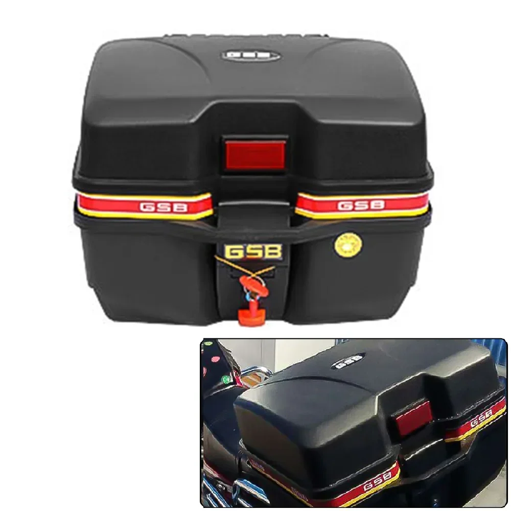 Motorcycle-Tail-Box-Electric-Vehicle-Pedal-Scooter-Rear-Trunk-Universal ...