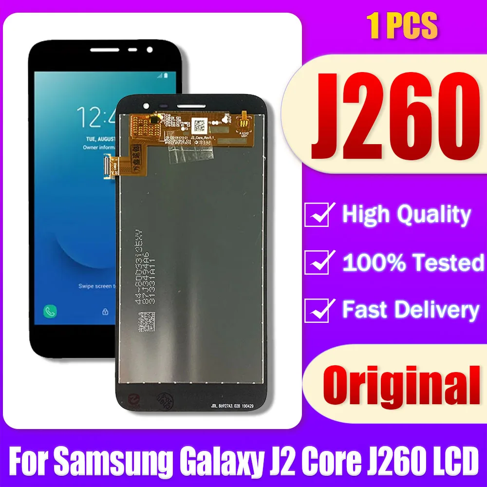 Original LCD For Samsung Galaxy J2 Core J260 LCD Display Screen Touch ...