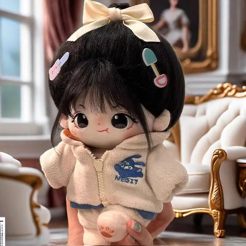 20cm-Kawaii-Plush-Toys-Human-Doll-Figure-Decor-Soft-Stuffed-Dress-Up ...
