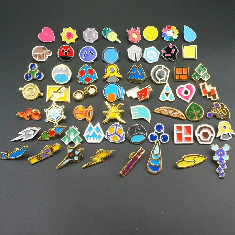Pokemon Badges Original