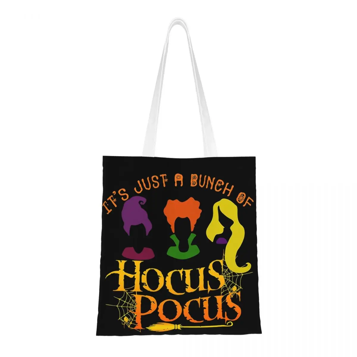 Custom-Hocus-Halloween-Night-Pocus-Grocery-Shopping-Tote-Bags-Women ...