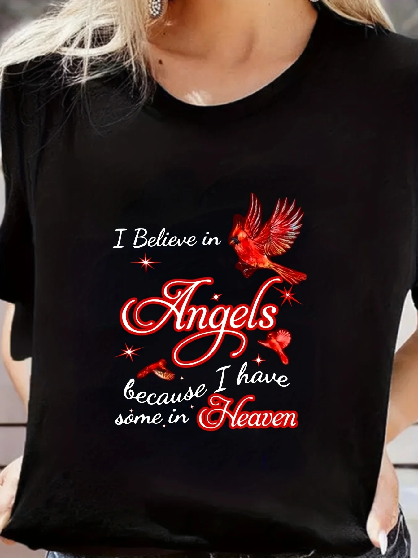 Camiseta-de-manga-corta-con-estampado-de-letras-para-mujer-sudadera-c ...