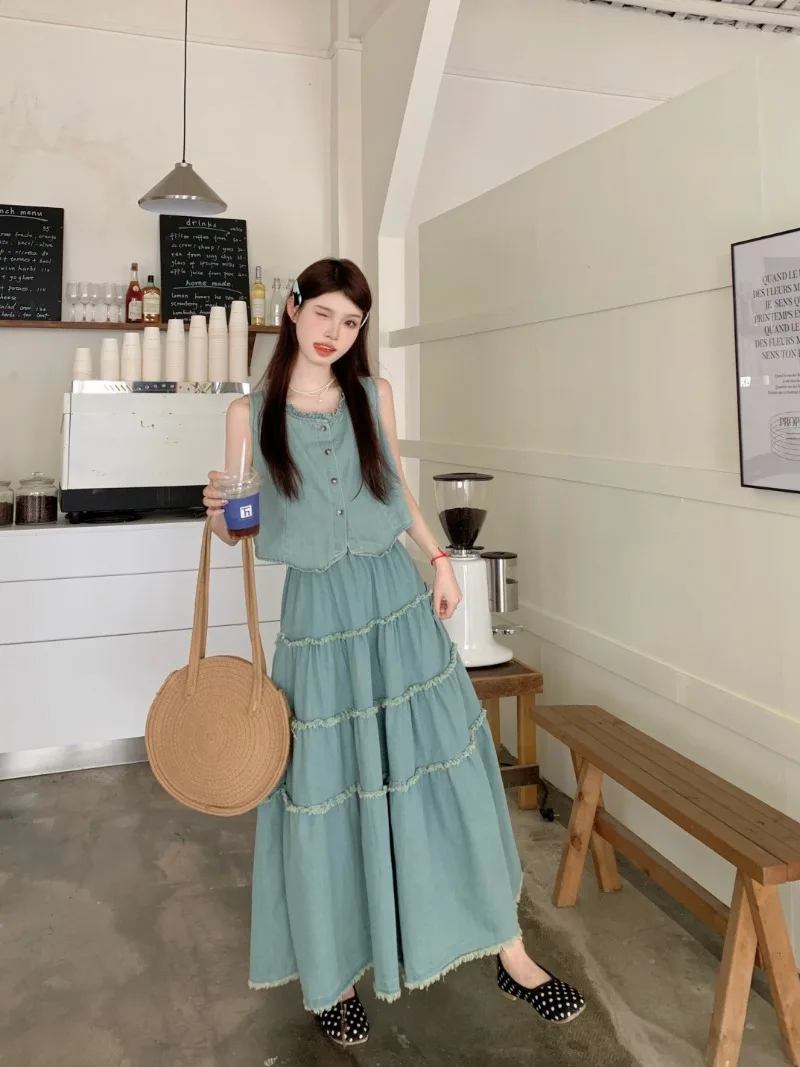 GkyocQ-Korean-Fashion-New-Women-Two-Piece-Skirt-Sets-Sweet-Girls-Retro ...