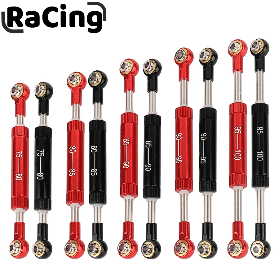 1-2Pc-Adjustable-Steering-Link-Rod-Panhard-Bar-Servo-Linkage-75-100mm ...