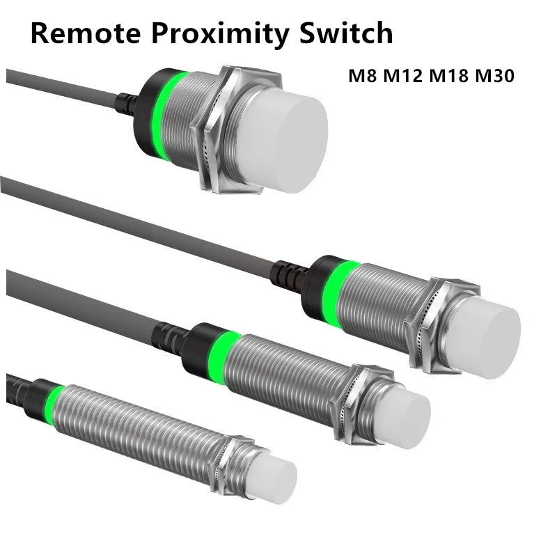 Longa Distância Proximidade Interruptor M8 M12 M18 M30 Sensor indutivo Industrial Limit Switch ...