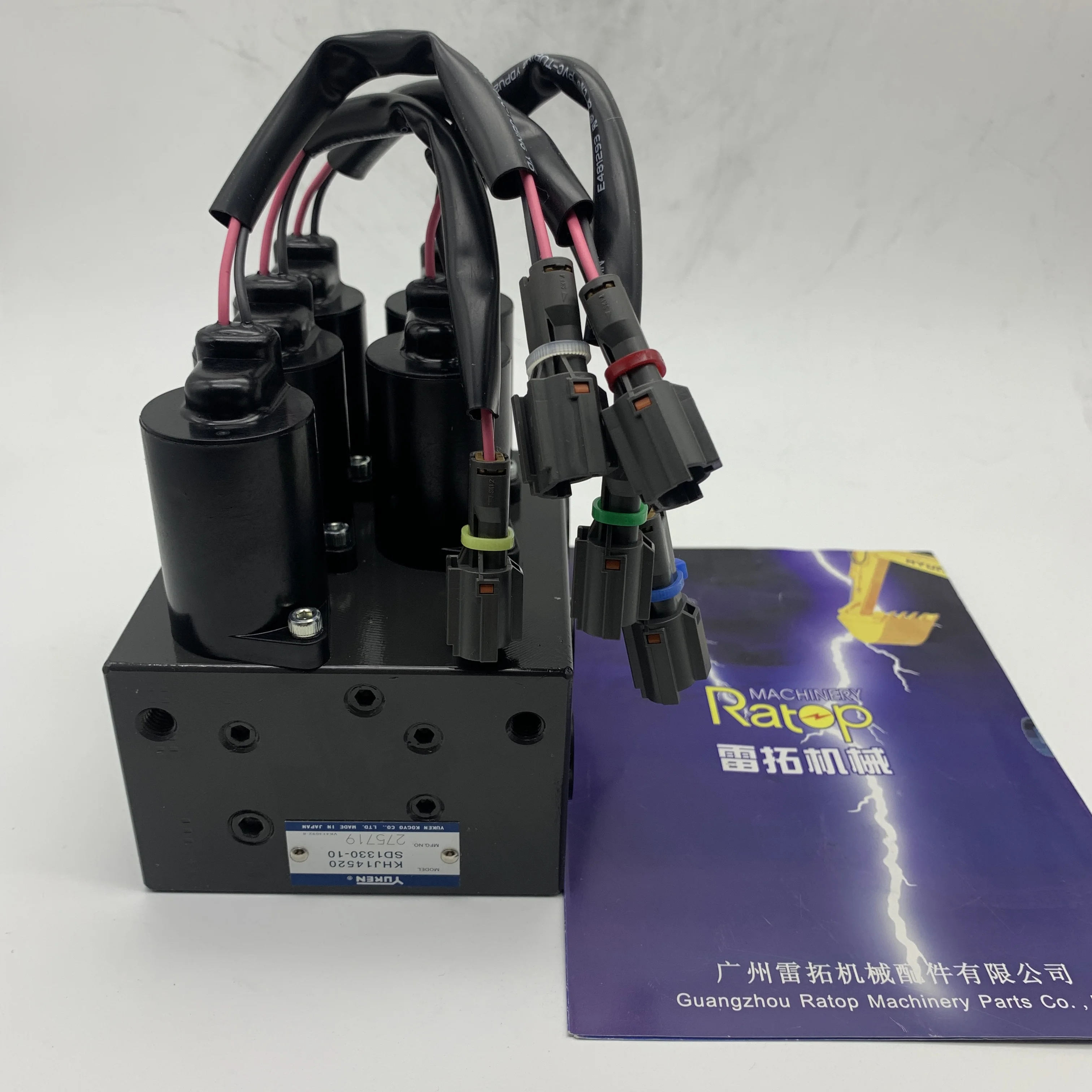 Original-Solenoid-Valve-KHJ14520-Valve-assy-SD1330-10-for-SH350-5 ...