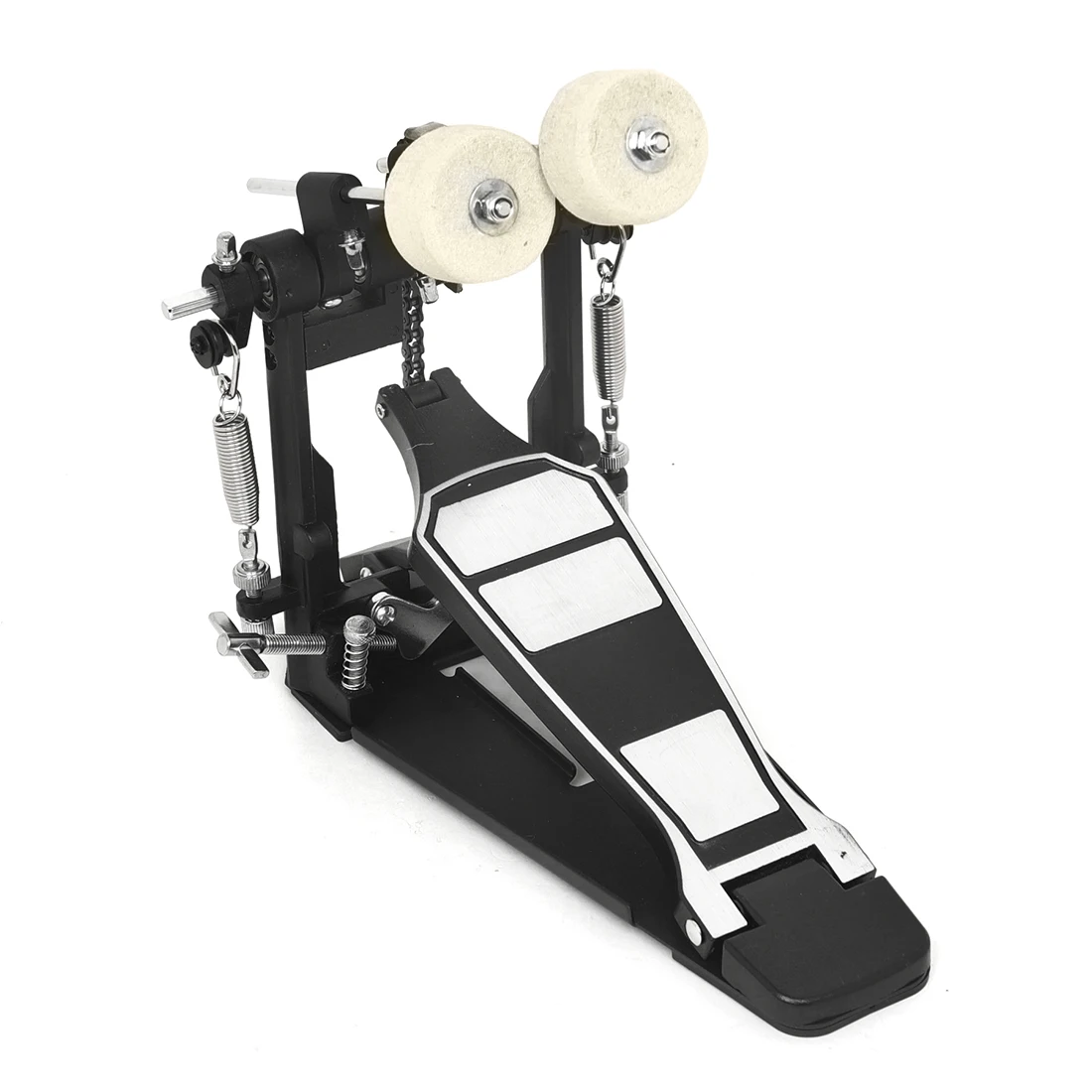 Drum-Kit-Dual-Driver-Pedal-Mallet-Electronic-Drums-Aluminum-Single ...