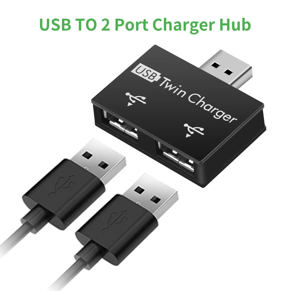 USB2-0-Splitter-1-Male-to-2-Port-Female-USB-Hub-Adapter-Converter-for ...