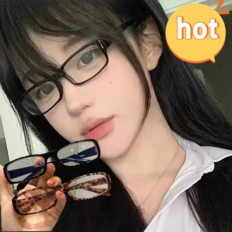 Women-Retro-Harajuku-Eyeglasses-Japanese-Korean-Small-Square-Frame ...