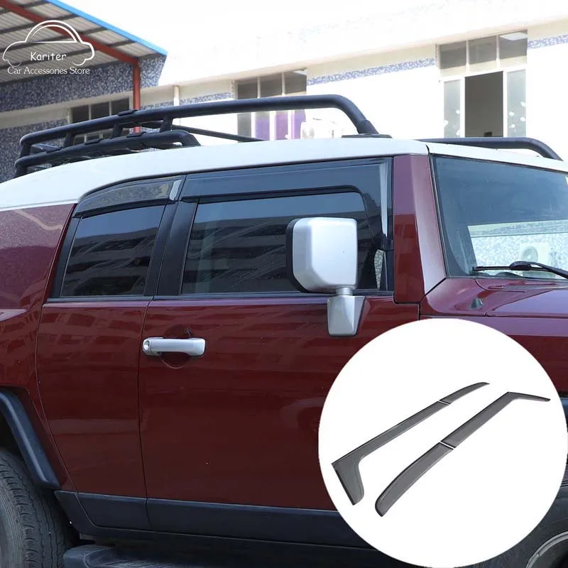 For Toyota FJ Cruiser 2007-2021 ABS Car Styling Wind Shields Sun Rain ...