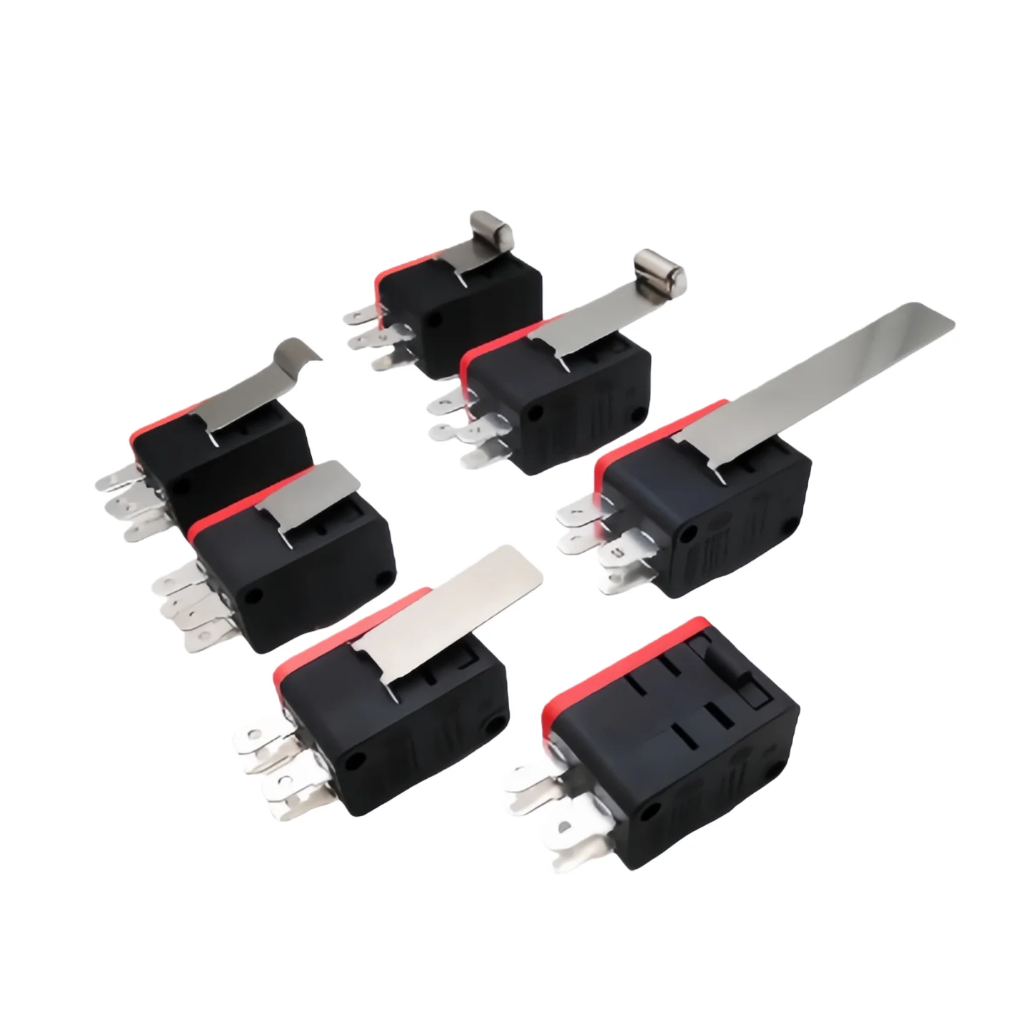 Dual micro switch KW7, travel limit, inching button, handleless, with ...