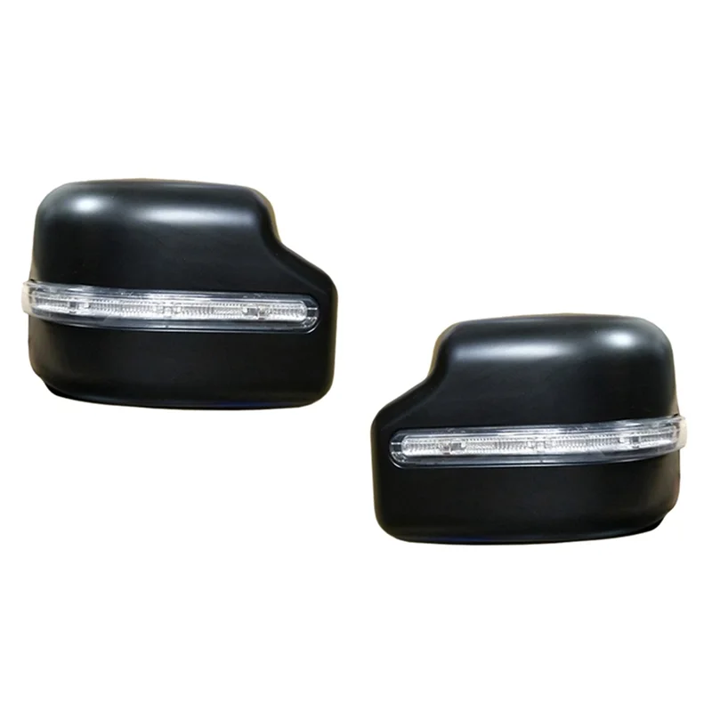 Car Rear View Mirror Cover with LED Turn Lights for Suzuki Jimny JB64 ...