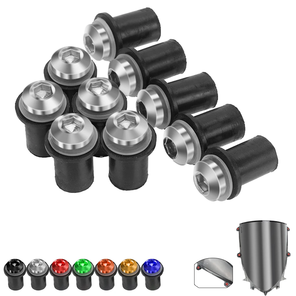 5MM-Windshield-Bolt-Windscreen-Mounting-Screw-Washer-Nut-FOR-BMW-K1200S ...