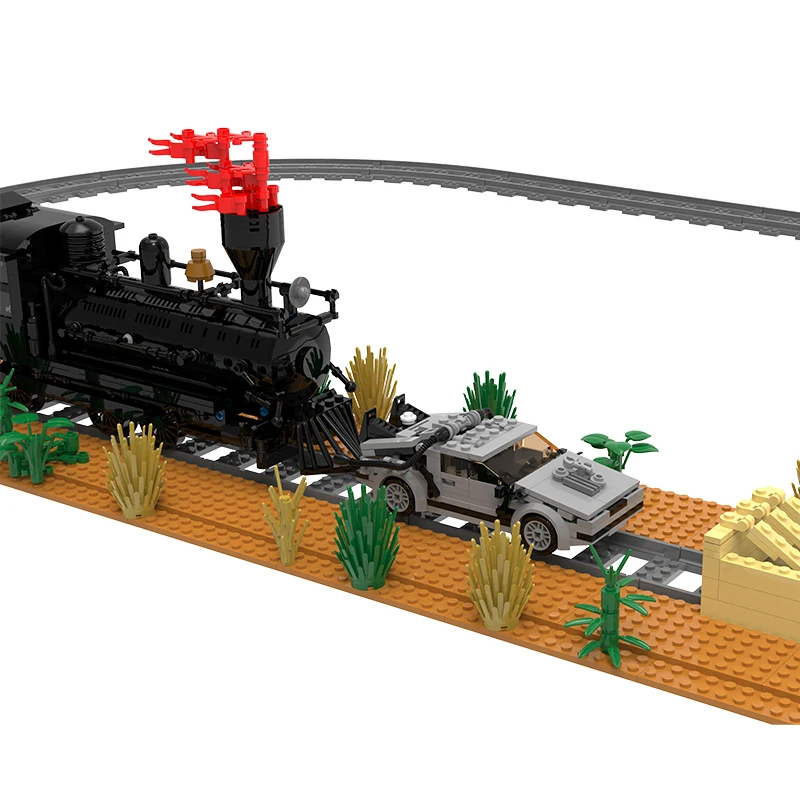 Lego Back To The Future Train Set