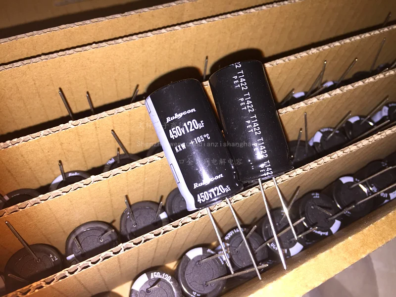 2023 Original New 120uf 450v Japan Rubycon Electrolytic Capacitor ...