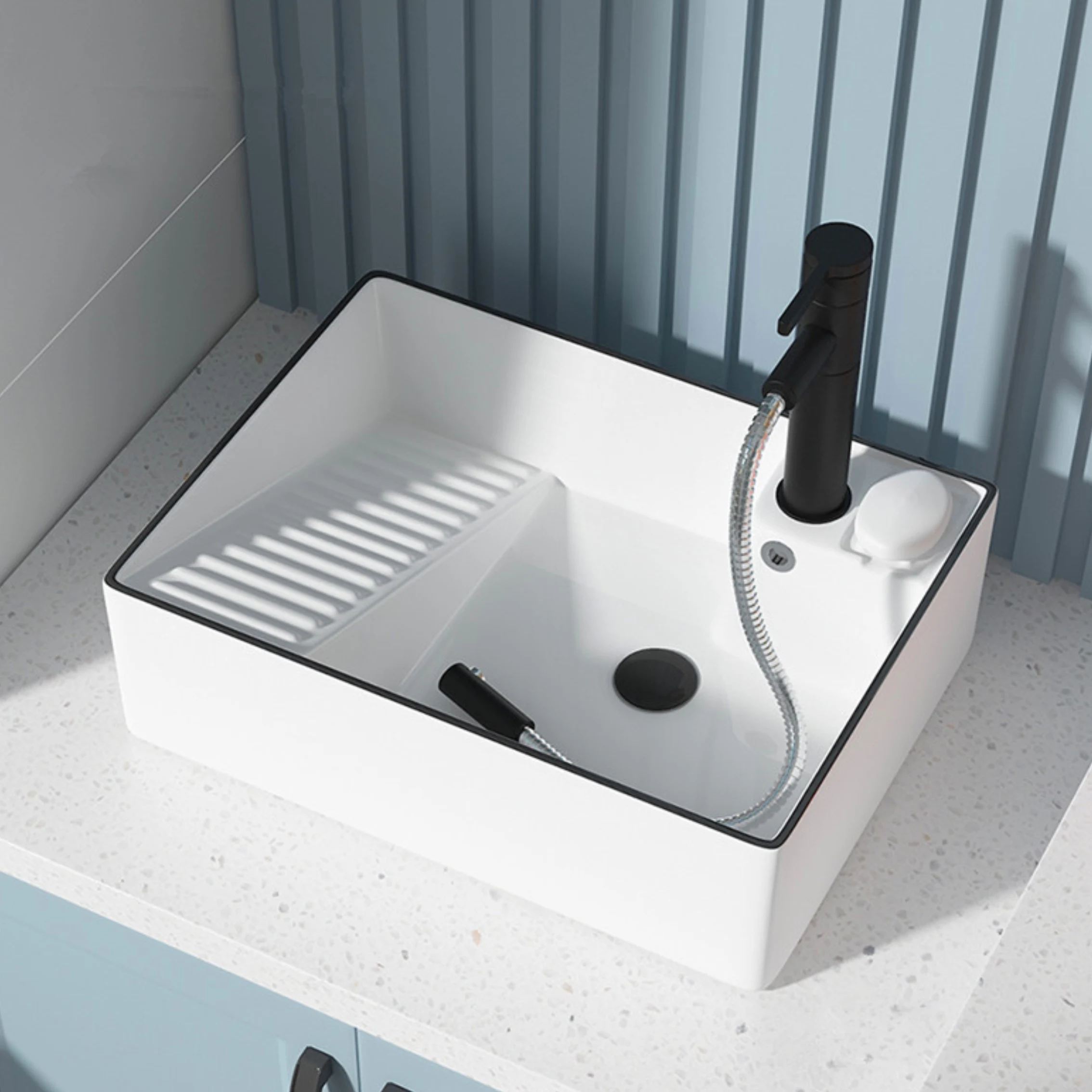 Countertop-Basin-Washing-Machine-Basin-Pool-Ceramic-Washbasin-Laundry ...