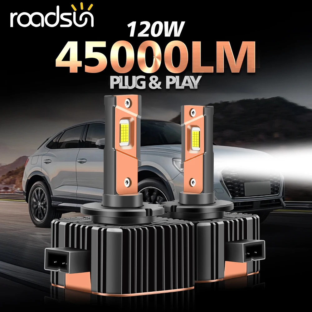 D3S-LED-Headlights-D1S-D2S-D4S-D5S-D1R-D2R-D3R-D4R-HID-Bulbs-45000LM ...