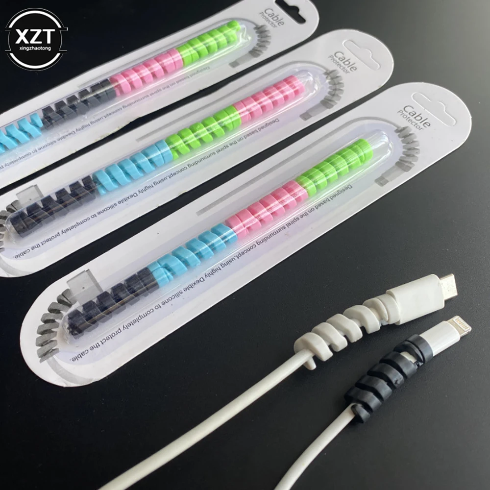 Charging-Cable-Protector-For-Phones-Cable-Holder-Ties-Cable-Winder-Clip ...