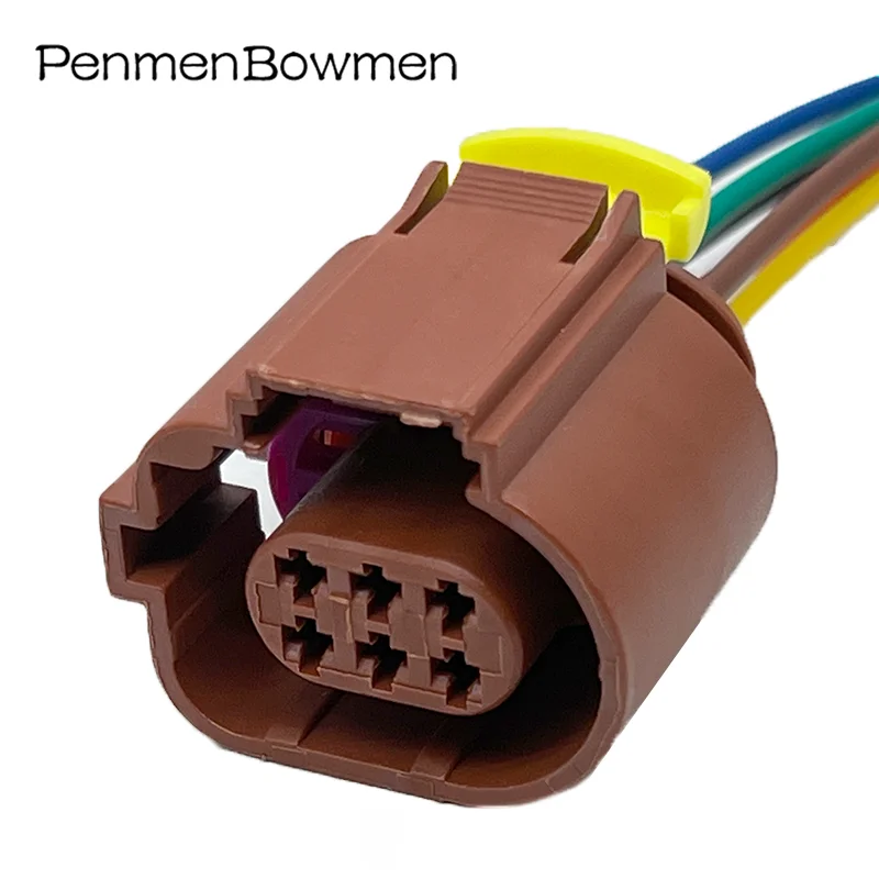 6-Pin-Auto-Steering-Gear-Booster-Pump-EGR-Waste-Valve-Plug-Wire-Harness ...